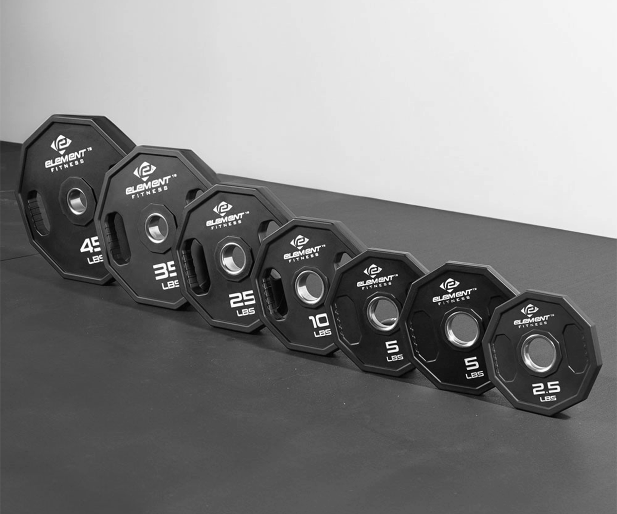 Element Fitness - Urethane 255lbs Olympic Set – Fitness Depot Atlantic