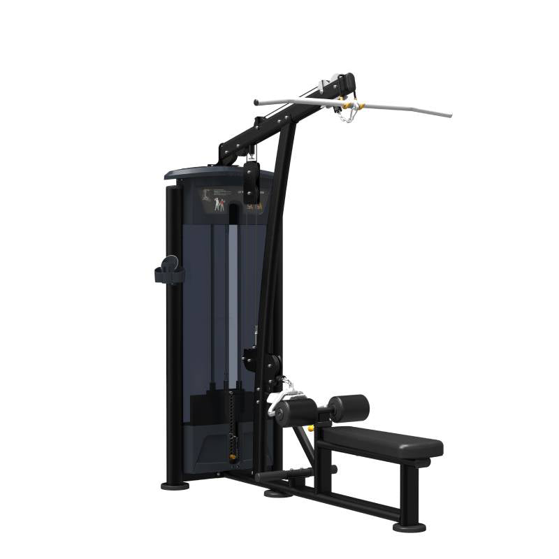 El 9522 Lat Pulldown / Vertical Row Mercury 295lbs Black – Fitness ...
