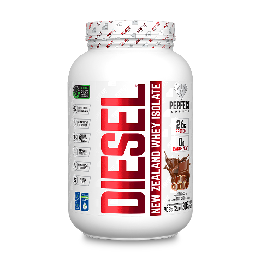 DIESEL® WHEY PROTEIN ISOLATE - MILK CHOCOLATE FLAVOUR – Fitness Depot ...