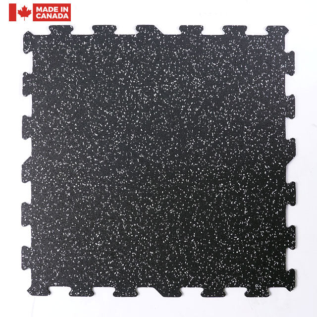 Gorilla 2 x 2 8mm Interlocking Rubber Tile - Gray - Single or 12 Pack ...
