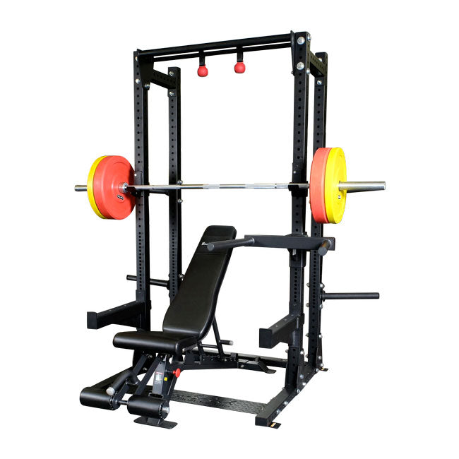 Body Solid SPR500BACKP4 Extended Commercial Half Cage Package – Fitness ...