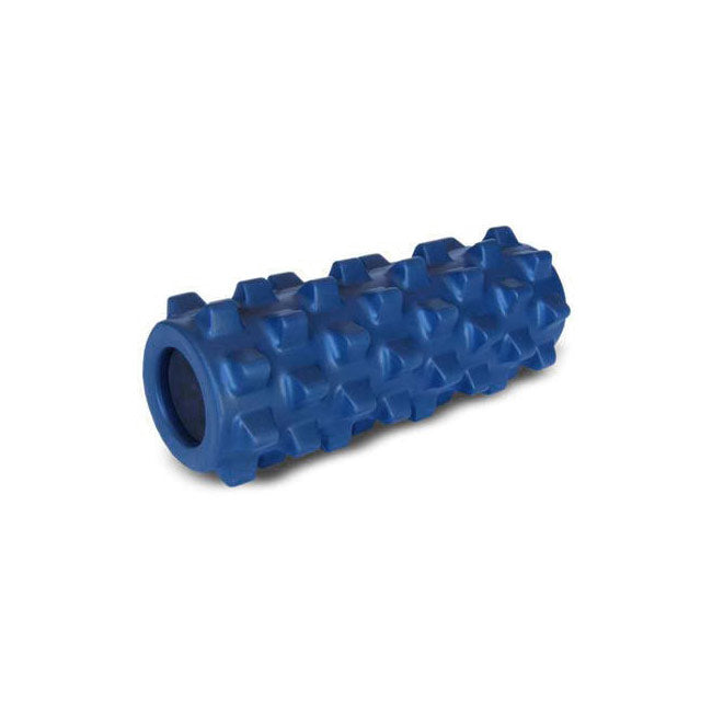 Compact blue original density Foam Roller by RumbleRoller – Fitness ...